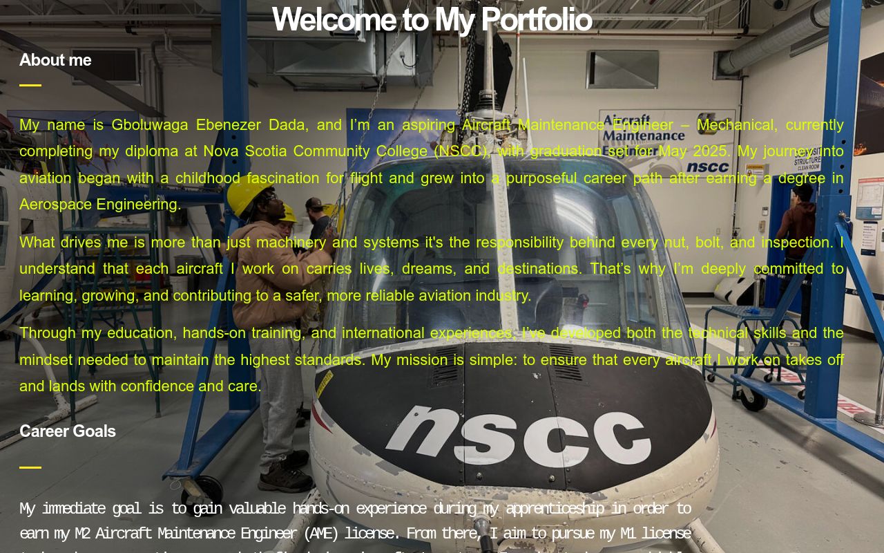 Ebenezer Dada Portfolio